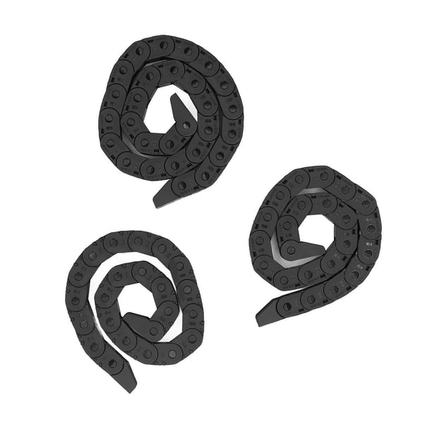 Cadena portacables para puentes, 3 piezas, cadena portacables de nailon ...