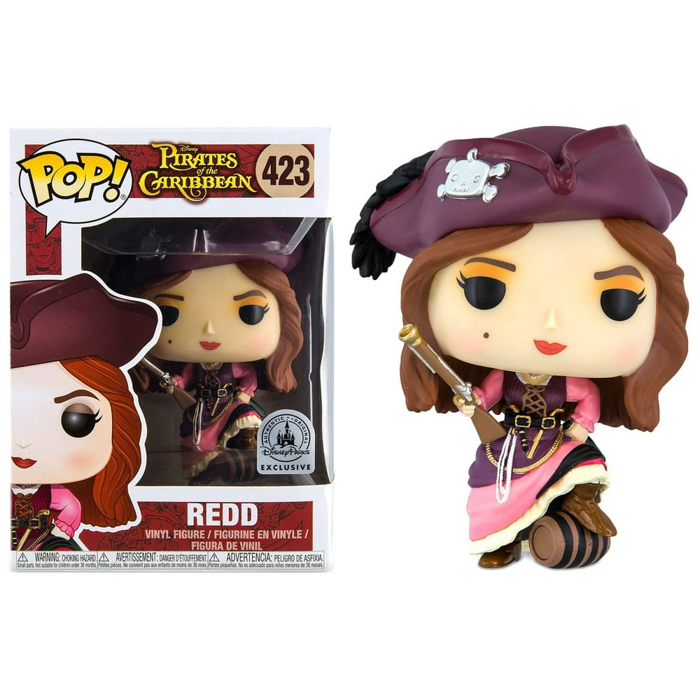 Pirates of the Caribbean Funko POP! Disney Redd Vinyl Figure - Walmart ...