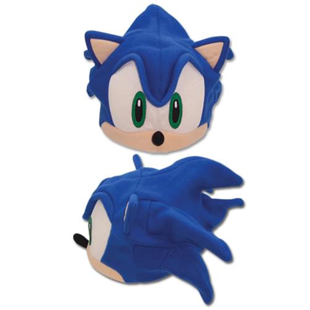 Sonic The Hedgehog Sonic Fleece Hat - Walmart.com - Walmart.com