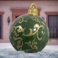 CHGBMOK Giant Christmas Inflatables Balls 23.6'' PVC Outdoor Christmas ...