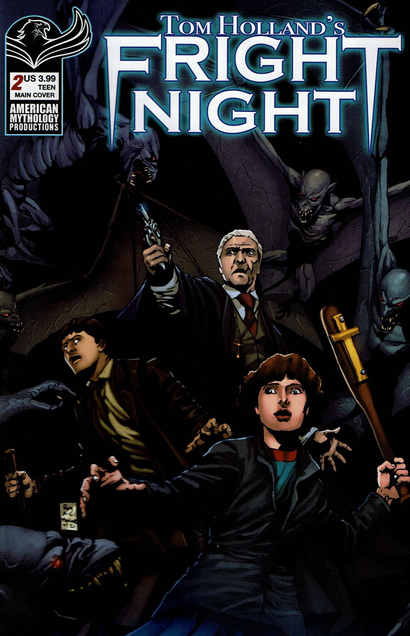 Fright Night (Tom Holland's ) #2 VF ; American Mythology Comic Book ...