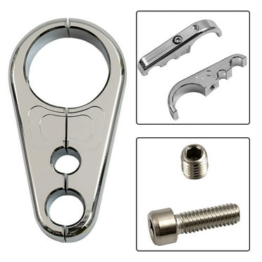 MoKitDora 1 1/4" Handlebar or Frame Dual Hole Throttle Clutch Cable ...