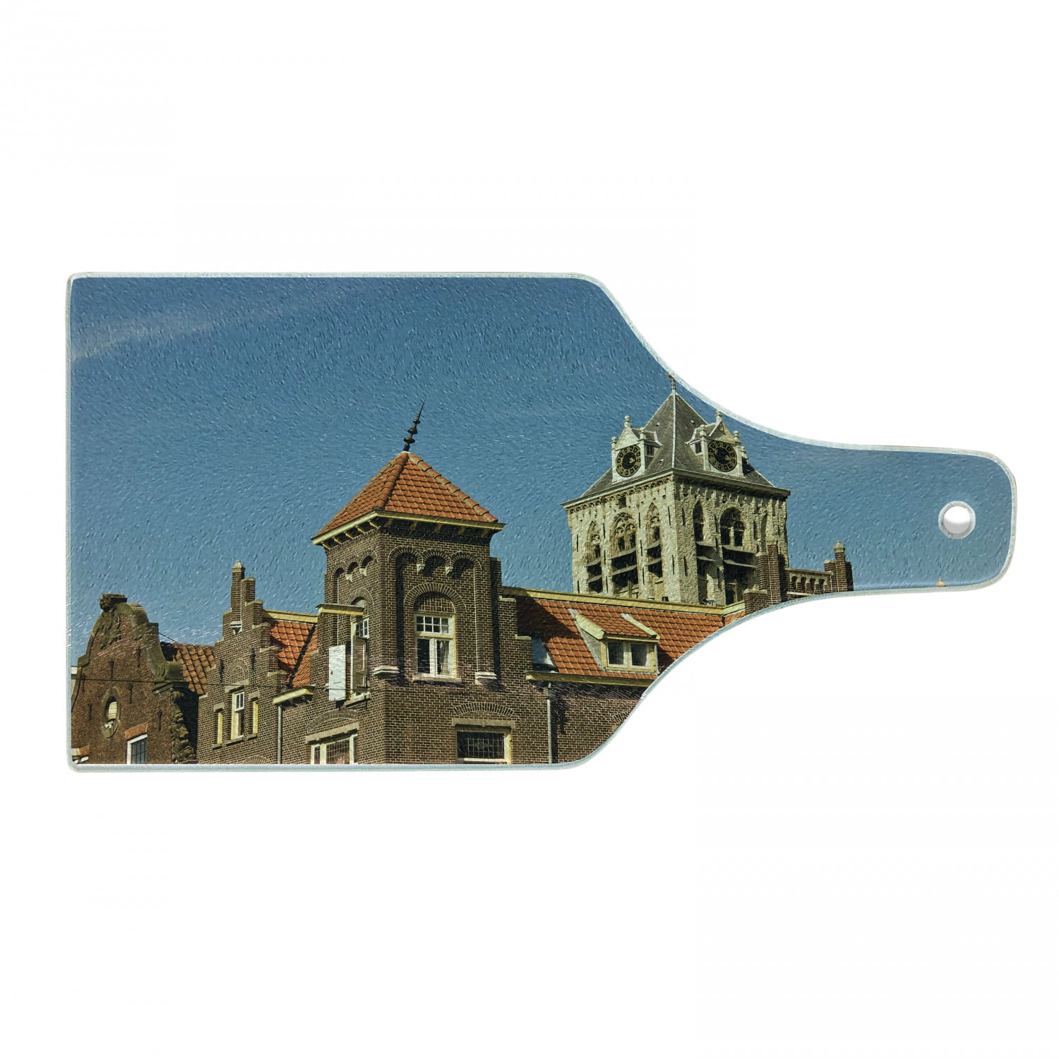 Dutch Cutting Board, Photo of Historical Building with Dutch ...