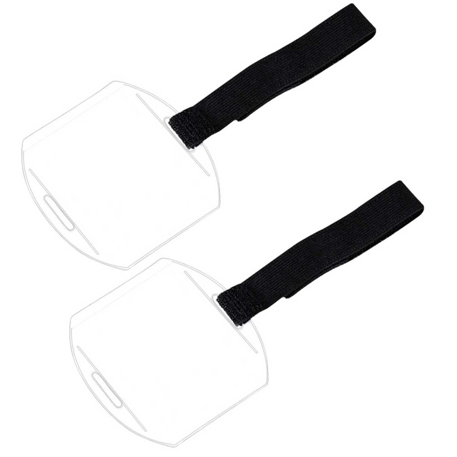 Fonwoon Arm Badge Holder Armband ID Card Badge Holder With Clear Name Fonwoon Arm Badge Holder Armband ID Card Badge Holder With Clear Name