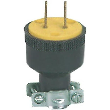 Cooper Wiring 1723-BOX 15A 120V Plug Thermo Rubber Cap with Cord Clamp ...