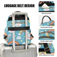 Cartoon Rabbit Pattern Fashion Backpack Quilted Lightweight Women ...
