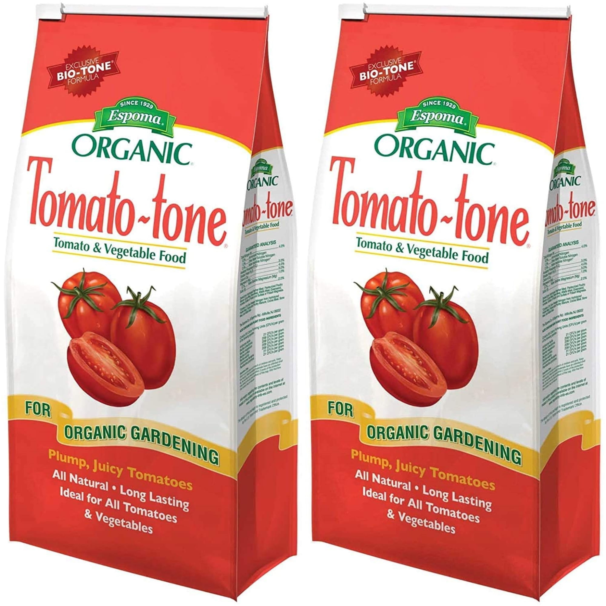 Espoma (#TO4) Organic Tomato-tone Tomato & Vegetable Food, 4# (Pack of ...