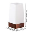 Yutnsbel Wireless Indoor LED Night Light RIP Motion Sensor Desk Table ...