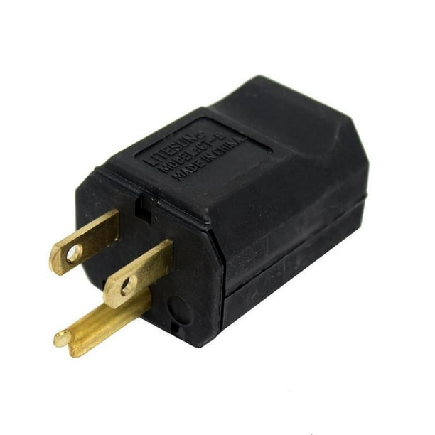 GlobalTone Male Plug for Nema Power Cable 5-15P 125vac 15A 16-14awg SJT ...