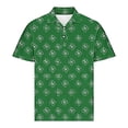 CLOISE Men Summer Tops Short Sleeve St Patricks Day Big and Tall Green ...