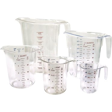 Winco Measuring Cup, Polycarbonate, 4-Quart - Walmart.com