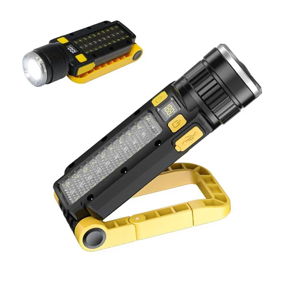 ICON 2100 Lumen LED Rechargeable Magnetic Compact Floodlight - Walmart.com