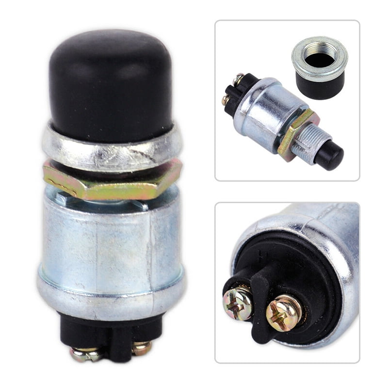 Universal Waterproof Momentary Ignition Push Button Starter Switch 60/ ...