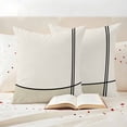 Beige Geometric Outdoor Pillow Covers 20"x20" Set of 2,Waterproof Throw ...
