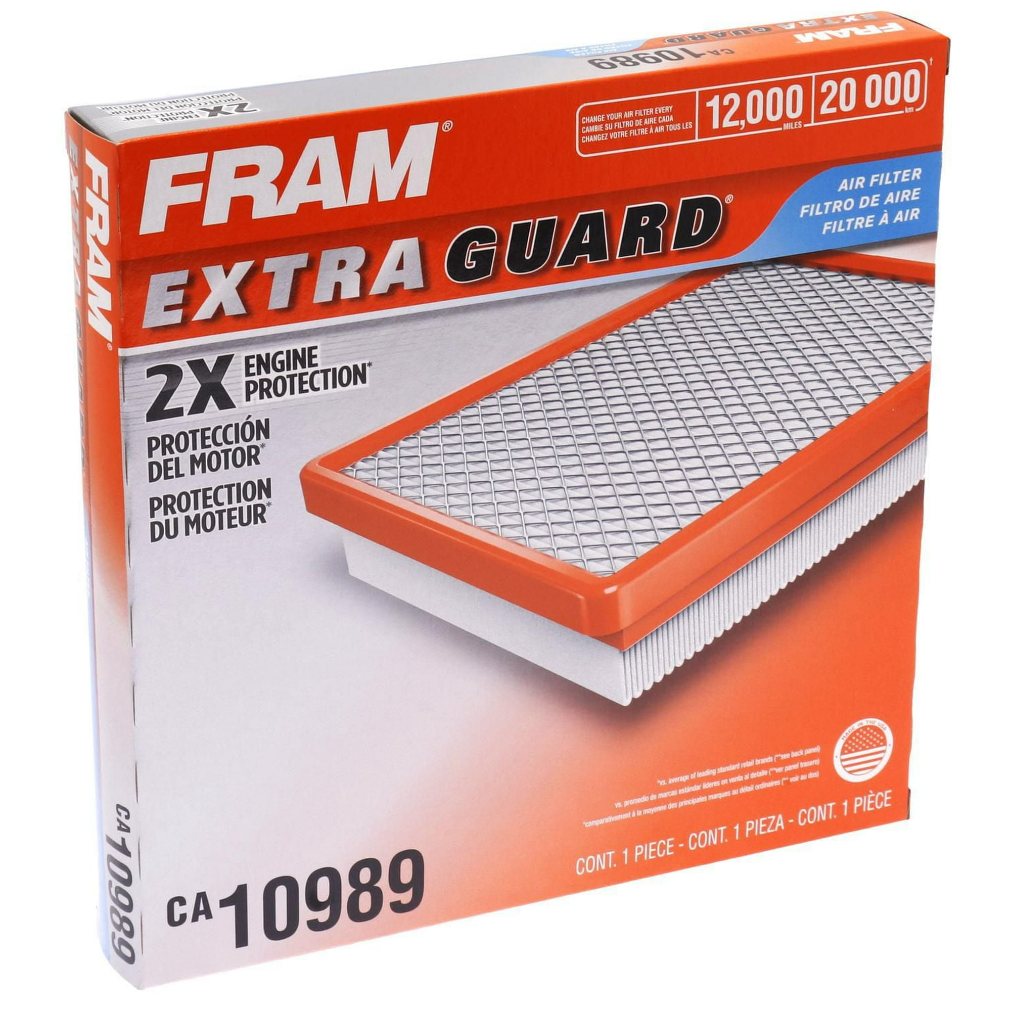 Click here for Fram Eg Air Filter Ca10989wm prices
