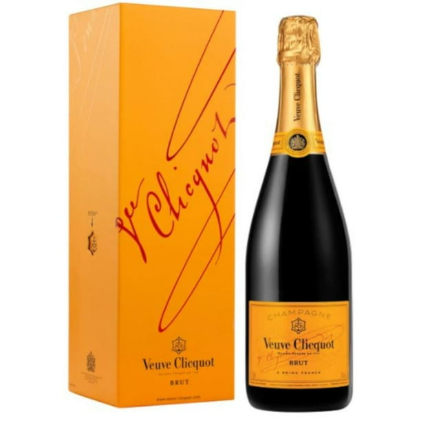 Pack de 2 Champagne Veuve Clicquot E/A Brut DesignBox 750 ml | Bodega Aurrera en línea