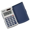 Sharp Portable 8-Digit Calculator with Hinged Hard Cover, Dual Power ...