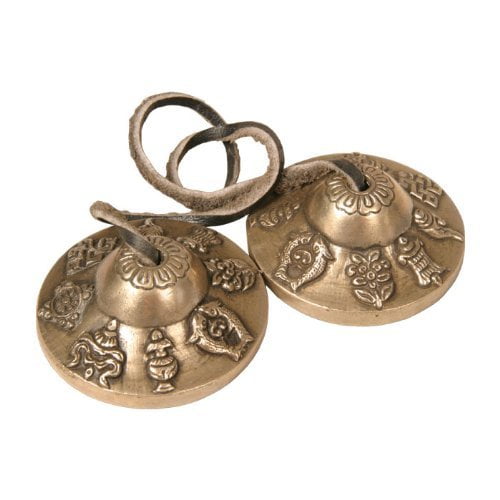 Timsha Bell, 2.25" - Buddhist symbols - Walmart.com