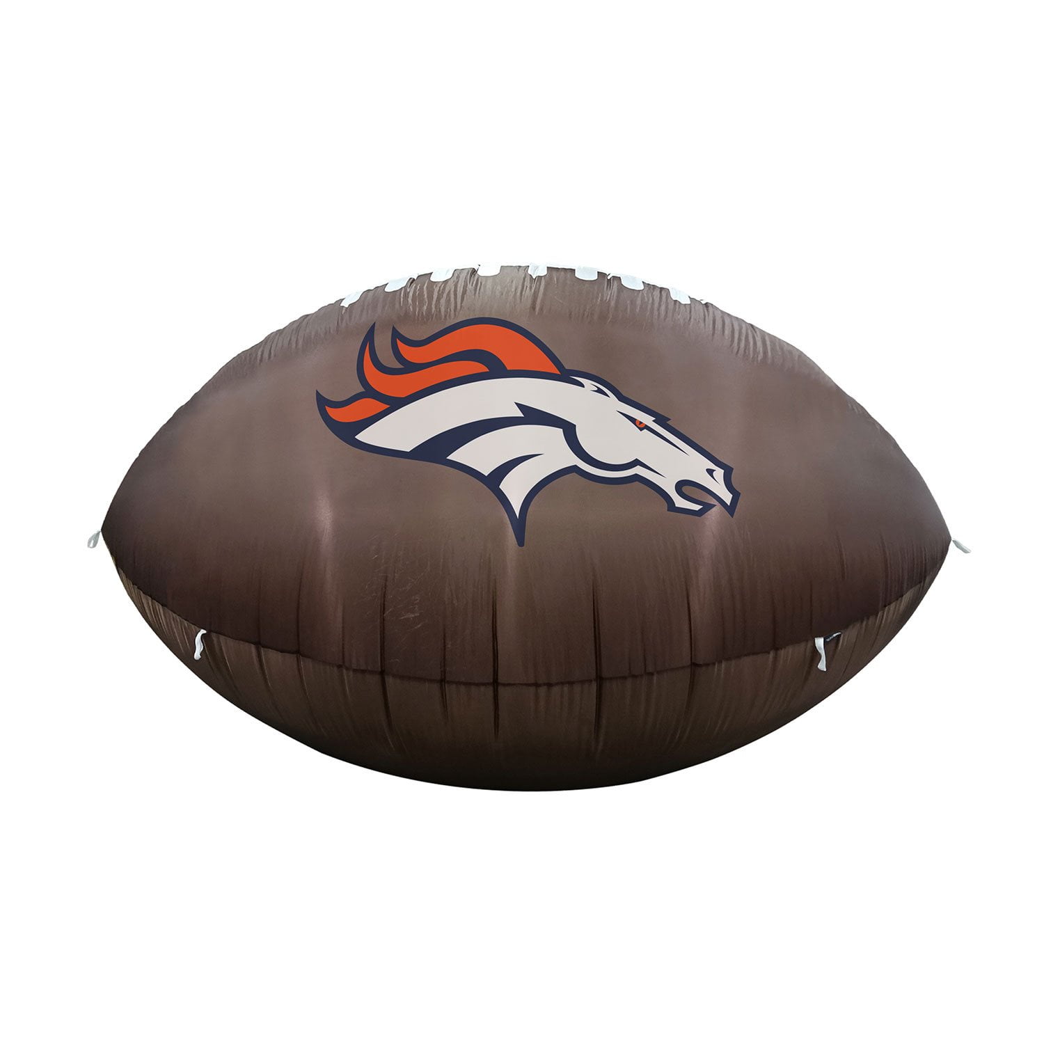 Logo Brands Denver Broncos Pre-Lit 10'x6' Inflatable Football ...