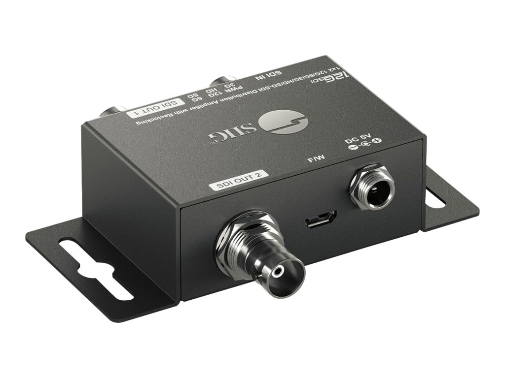 Buy SIIG CE-SD0F11-S1 1x2 12G SDI Distribution Amplifier, Black Online ...