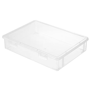 mDesign Plastic Square Desk Organizer for Office Desktop Drawers - 3 ...