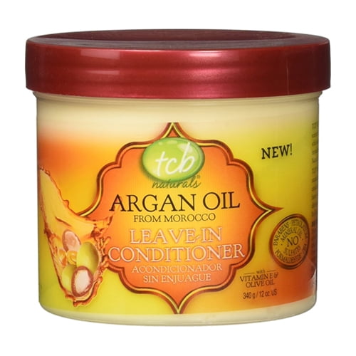 Tcb Naturals Argan Oil Leave In Hair Conditioner, 12 Oz, 2 Pack ...