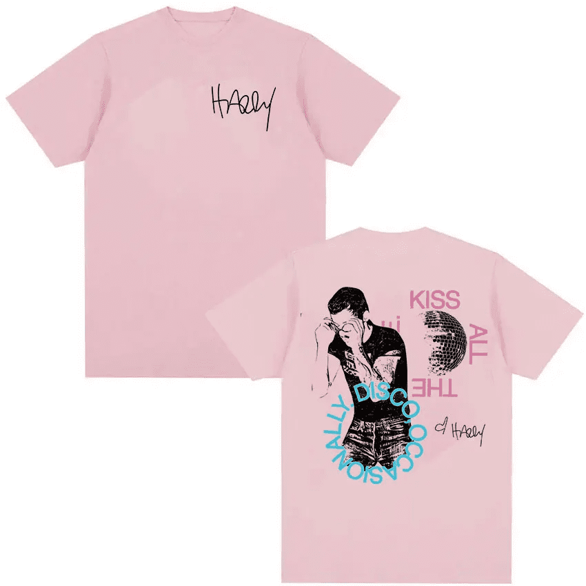 Click here for Dingcai Harry Styles Merch T Shirt Kiss All The Ti... prices