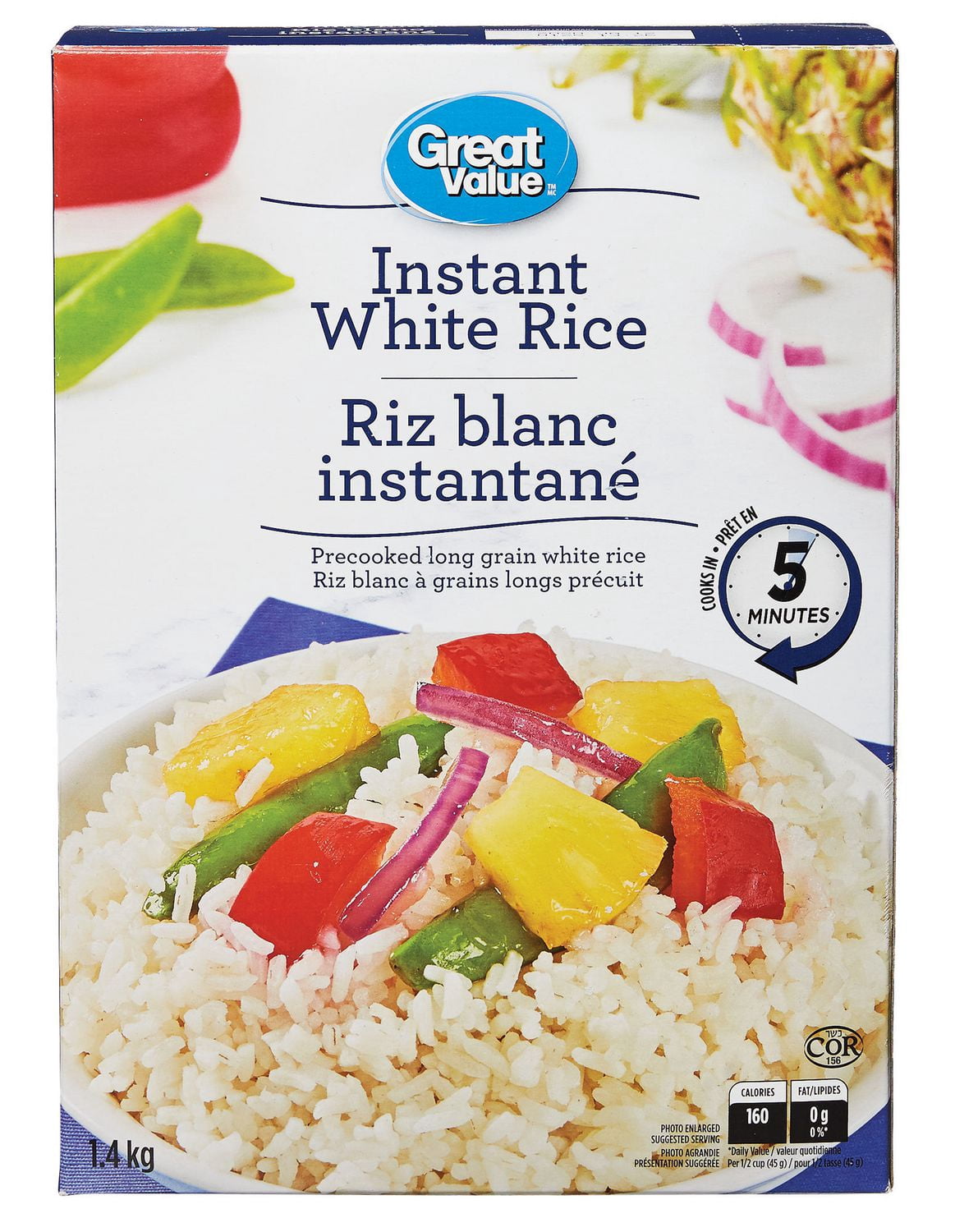 Great Value Instant Pre-Cooked Long Grain White Rice - Walmart.ca