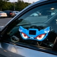 Amketima Solar Powered Devil’s Eye LED Light for Car Windshield Strobe ...