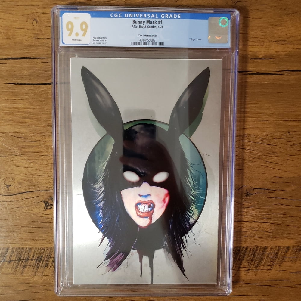 Bunny Mask #1 - CGC 9.9 Comic Book - Walmart.com
