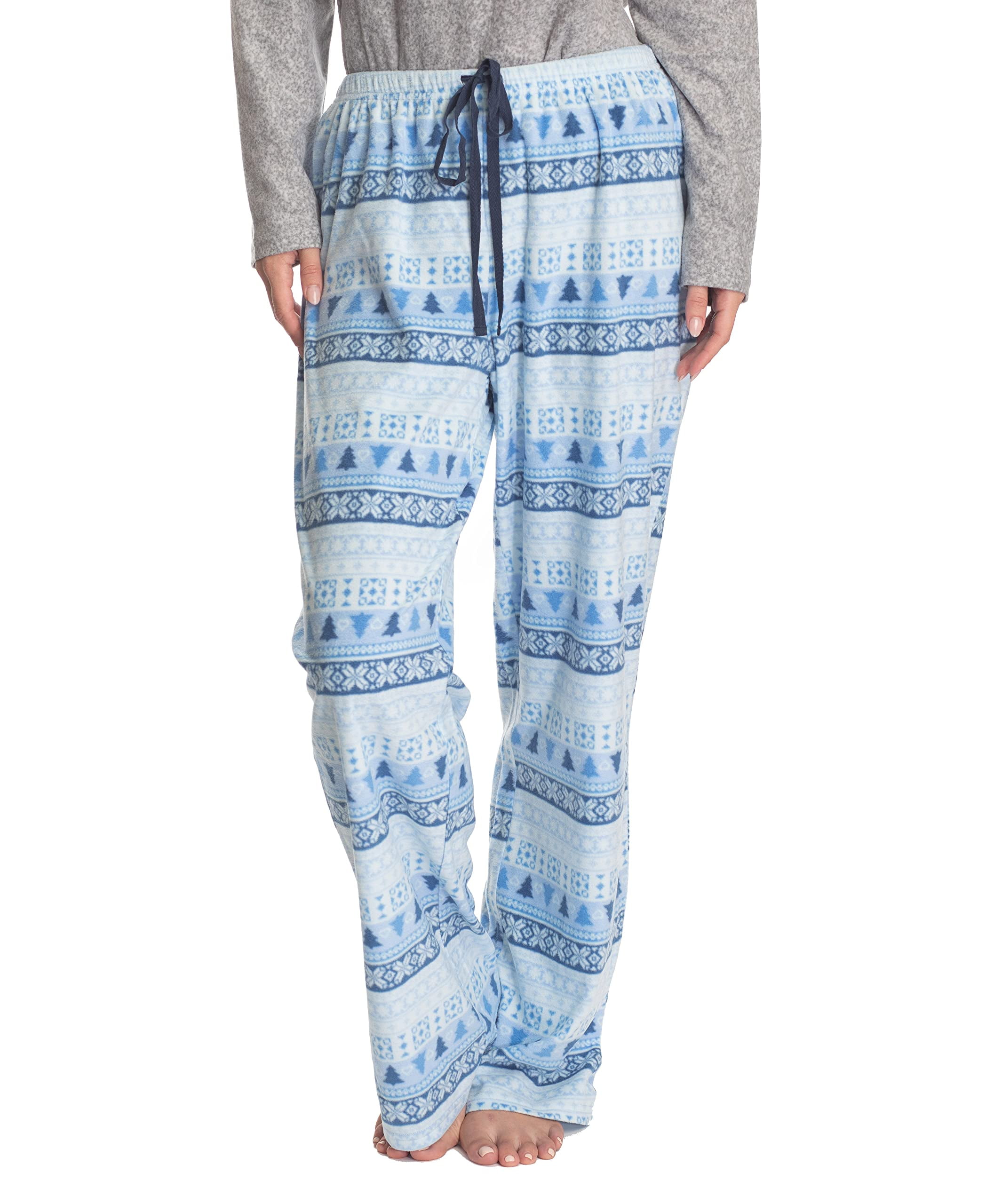Hanes Women's Sleep Fleece Pant, BluFairisle, X-Large - Walmart.com