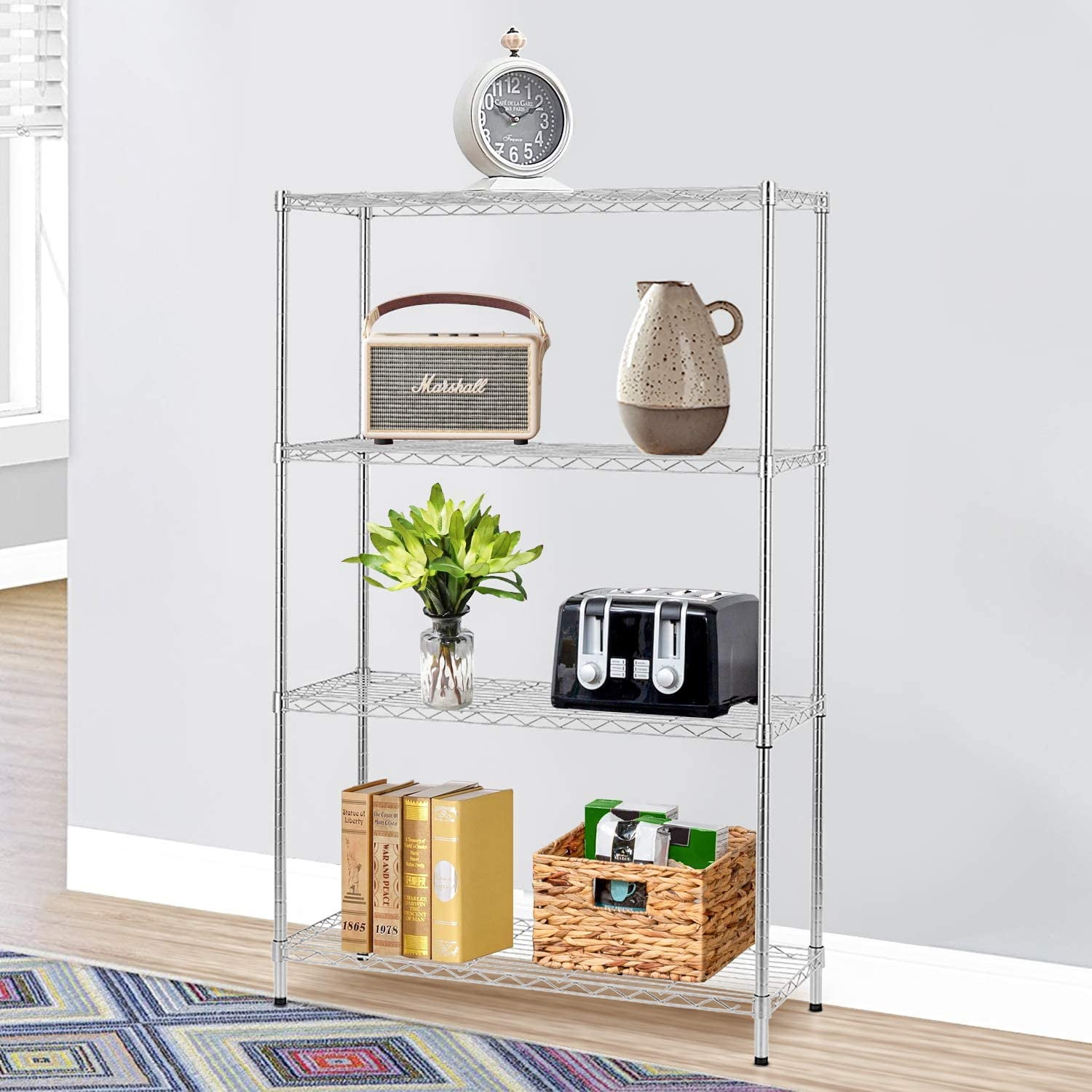 Click here for Fdw Storage Shelves wire Shelving Unit Metal Shelv... prices