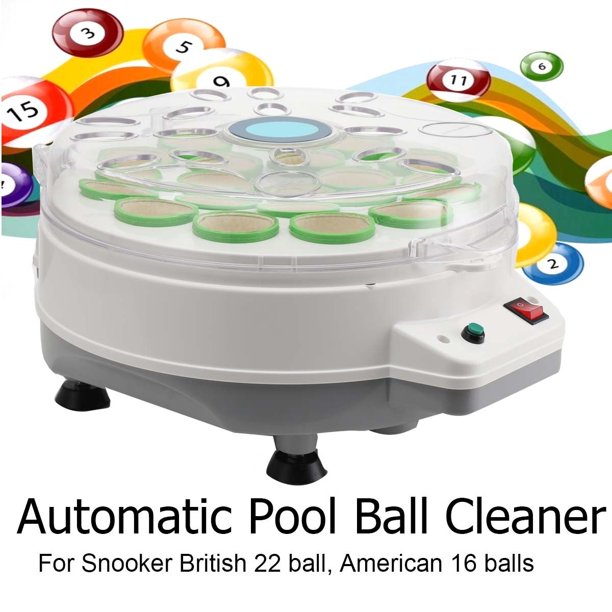 YILIKISS Billiard Ball Cleaner Machine Pool 16 balls Snooker 22 Balls ...