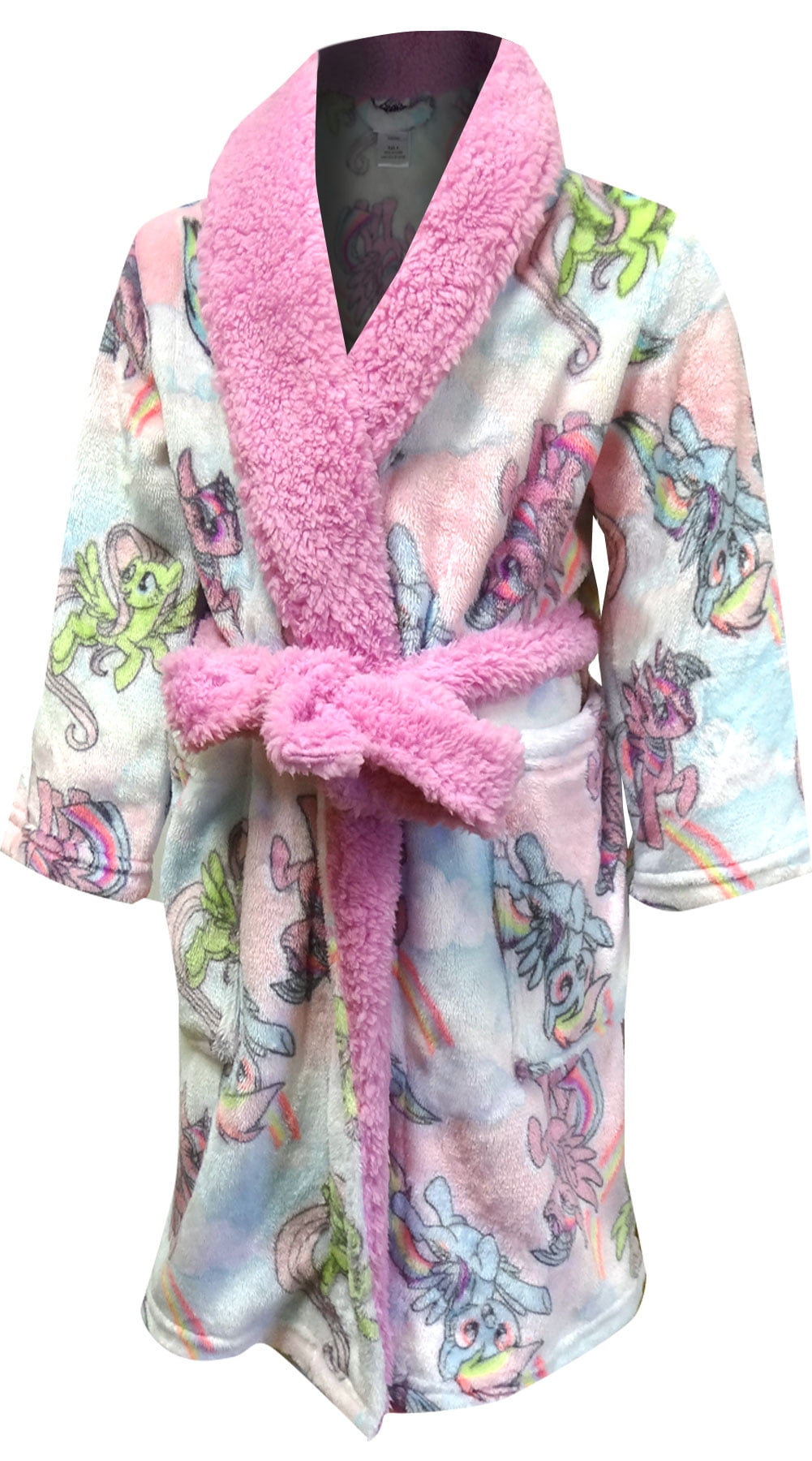 My Little Pony Girls' All Ponies Robe Pajamas (8) - Walmart.com