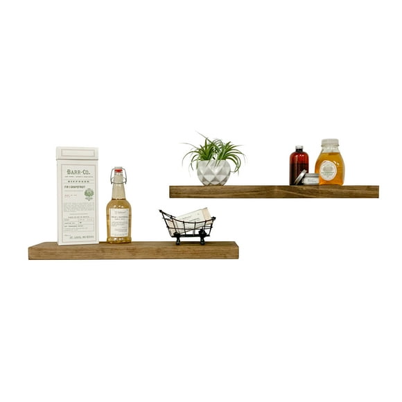 36 Inch Floating Shelves