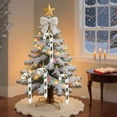 Christmas Tree Ornaments Set | 4 Plastic Walking Stick Decorations ...