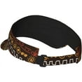 African Sun Visor Hats African Visor Cap Adjustable Outdoor African ...