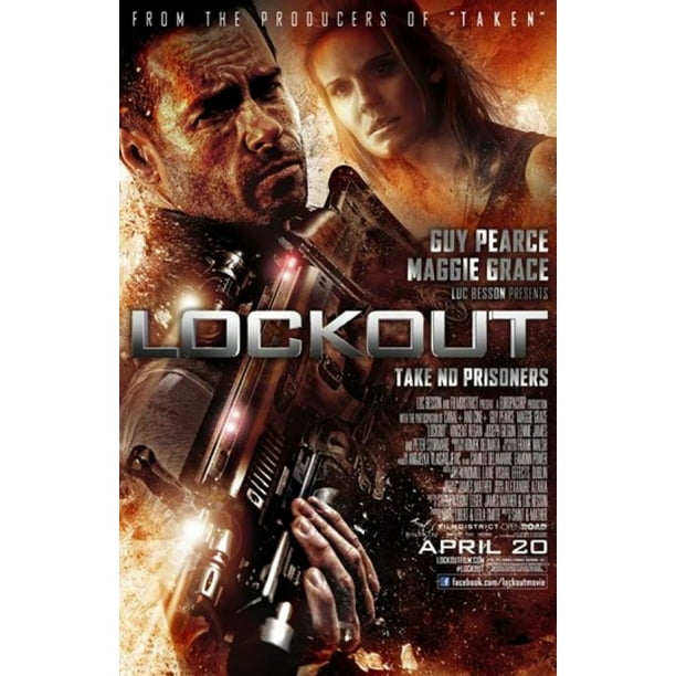 Lockout Movie Poster (11 x 17) - Walmart.com