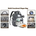 RETON Diaper Bag Backpack with Portable Changing Pad, Pacifier Case ...