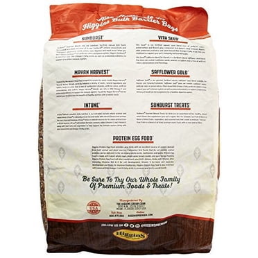 Higgins Supreme Parrot Bird Food, 40 Lb - Premium Pet Seed Blend ...