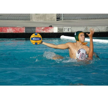 Mikasa USA Color Series Size 4 Mini Olympic Water Canoe Polo Ball, Blue ...