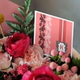 3drose, Monogram Initial K in Pink White and Black, 6 Greeting Cards ...