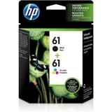 HP 61 Color and Black Ink Cartridge Combo, Standard Capacity ...