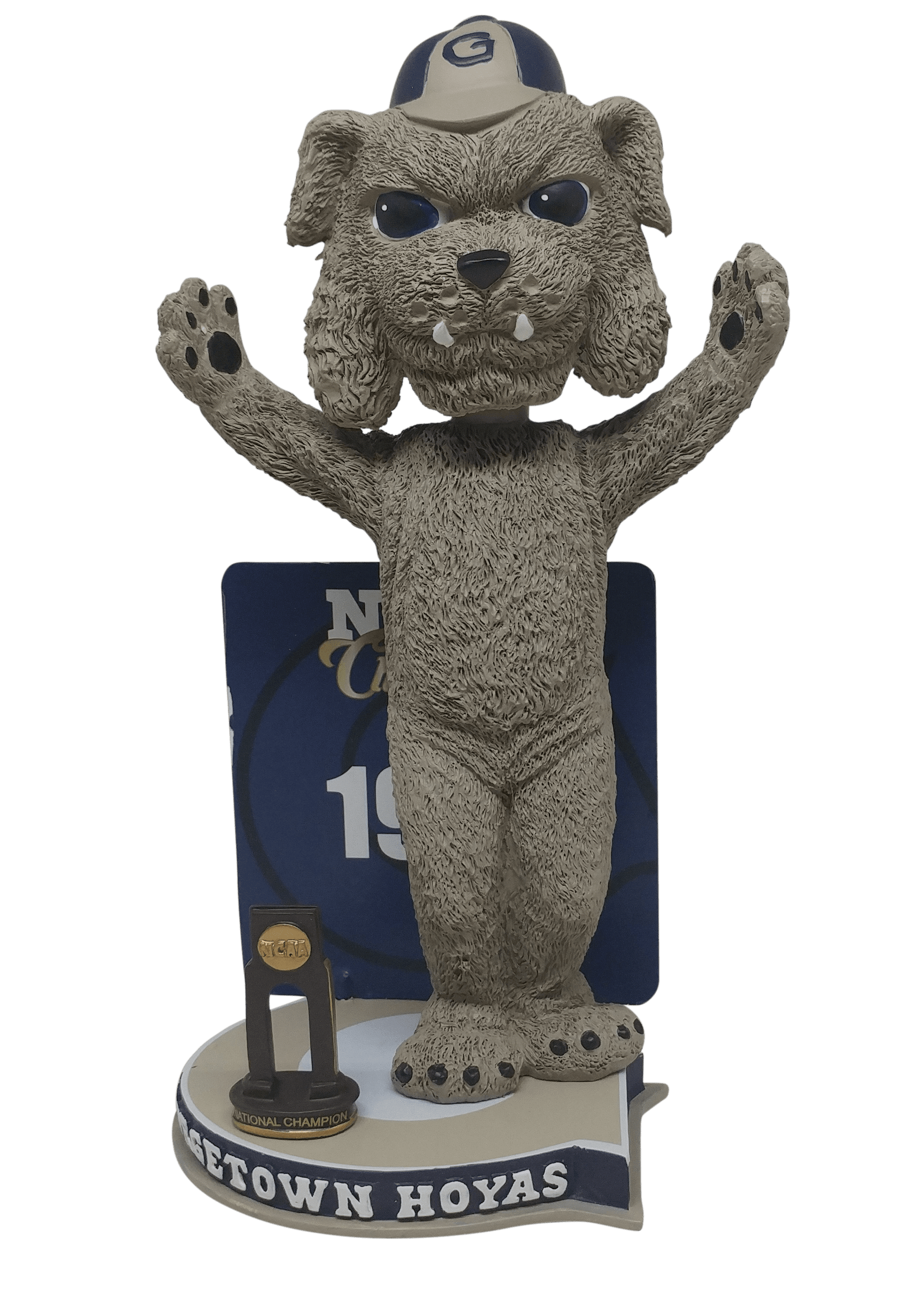 Jack the Bulldog Georgetown NCAA Mens Basketball Nat. Champ. bobblehead ...