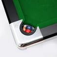 Pool Table, Folding Billiard Table, Portable & Space-Saving, Realistic ...