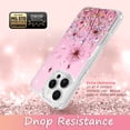 Rosebono Compatible With iPhone 16 Pro Max Case, Hybrid Graphic Design ...