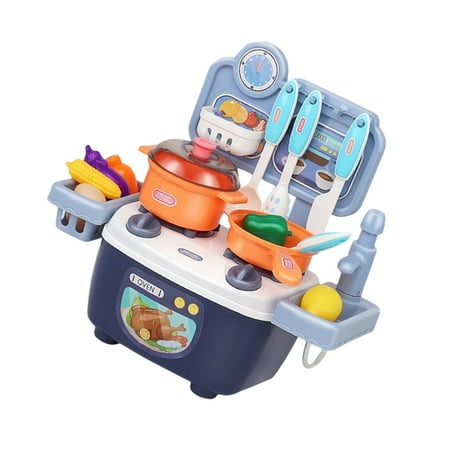 Justharion 1 Set Mini Simulation Kitchen Toys with Water Outlet Manual ...