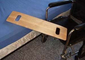 Mobility Transfer Systems SafetySure Solid Maple Transfer Board with ...