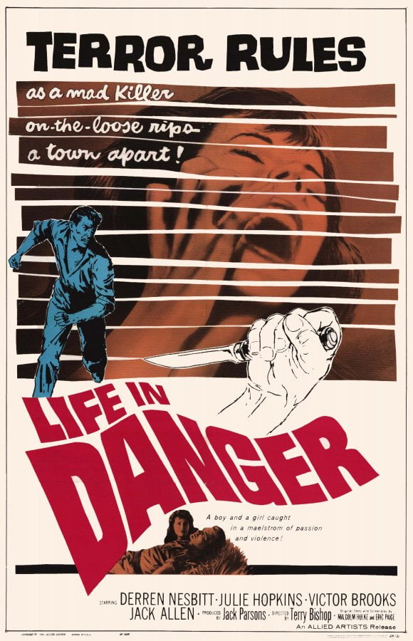 Life in Danger - movie POSTER (Style A) (11" x 17") (1964) - Walmart.com