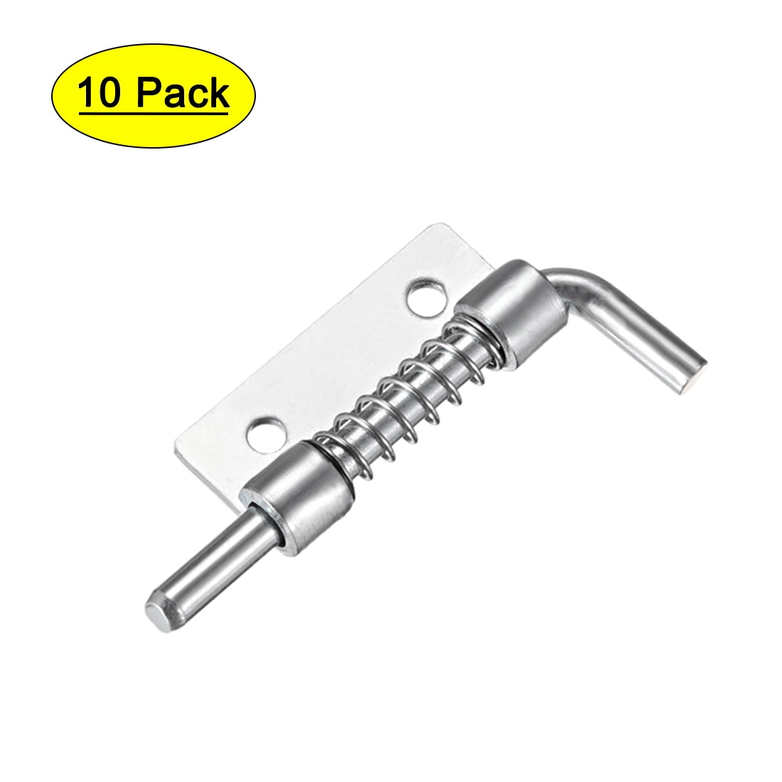Carbon Steel Lock Bolt Spring Loaded Pin Latch 56mm Long (Right) 10pcs ...